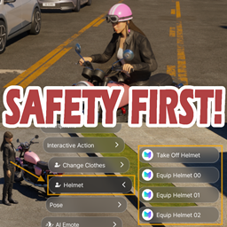 Safety First - Helmet Menu - Comments - inZOI Mods - CurseForge