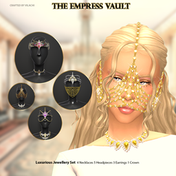 Vilachi The Empress Vault Jewellery Set - The Sims 4 Create a Sim ...