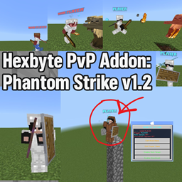 Hexbyte PvB AI Addon (player mob) v1.2 - Gallery - Minecraft Bedrock ...
