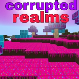 Corrupted Realms Corrupted Realms Candy Biome Mcaddon Minecraft