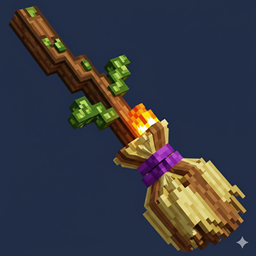 Ashen Witch Broom - Minecraft Mods - CurseForge