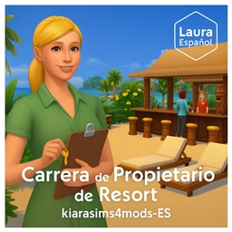 🚪👨‍💼 Resort Owner — Active Career by kiarasims4mods (Spanish ...