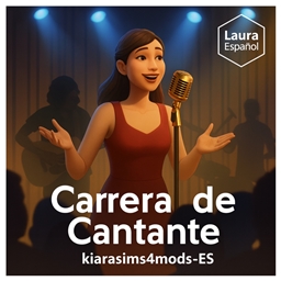 🎤👩‍🎤 Singer — Active Career by kiarasims4mods (Spanish translation ES ...