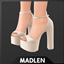 Noelle Shoes (Platform) - [Madlen] Noelle Platform Shoes.zip - The Sims ...