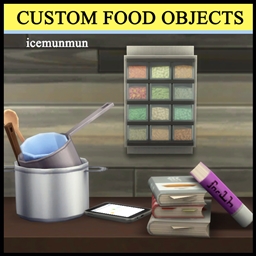 CUSTOM FOOD OBJECTS By icemunmun | Chinese Translation - 1_icemunmun ...