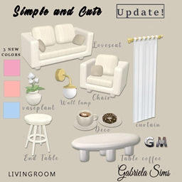 Simple and Cute-set_UPDATE - The Sims 4 Build / Buy - CurseForge