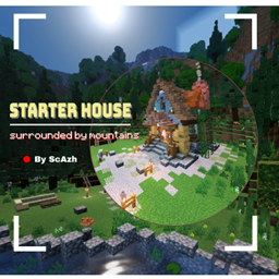 Starter House in the Mountains - Gallery - Minecraft Bedrock Maps ...