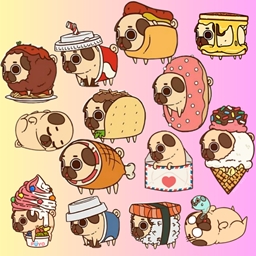 Pug Life Stickers - Decals - Files - The Sims 4 Build / Buy - CurseForge