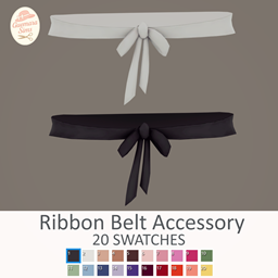 Ribbon Belt Accessory - The Sims 4 Create a Sim - CurseForge