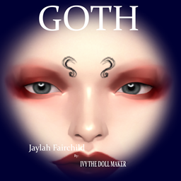 Smoke Shaped Goth Eyebrows – Dark, Dramatic Brows (24 Maxis Match ...