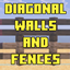 Diagonal Fence and Walls - Files - Minecraft Bedrock Addons - CurseForge