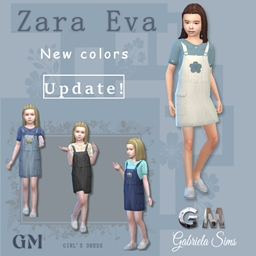 Zara Eva Children's clothing:Update - The Sims 4 Create a Sim - CurseForge