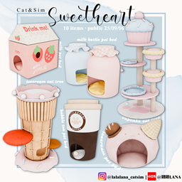 [LANA] Sweetheart Pet Set - Gallery - The Sims 4 Build / Buy - CurseForge