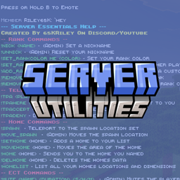 Server Utilities/Essentials - Minecraft Bedrock Addons - CurseForge