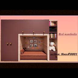 Bed-Wardrobe1hn - inZOI Build Mode - CurseForge