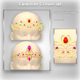 Vilachi Celestial Crowns set - Files - The Sims 4 Create a Sim - CurseForge