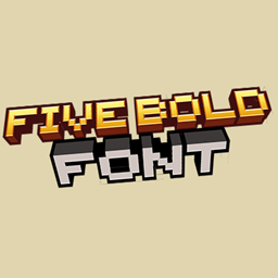 Five Bold Font - Minecraft Bedrock Texture Packs - CurseForge