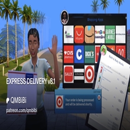 EXPRESS DELIVERY By QMBIBI Spanish Translation - The Sims 4 ...