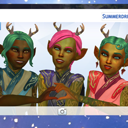 Fantasy skintone - Earth Elves (Female) - The Sims 4 Create a Sim ...