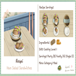 Ham Salad Sandwiches por Littlbowbub / Translated to Spanish by dokimtz ...