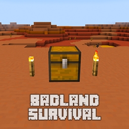 Badland Survival - Minecraft Bedrock Maps - CurseForge