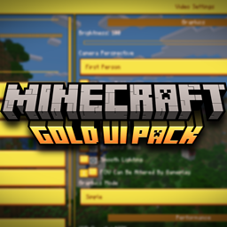 Gold UI Pack Remastered - Minecraft Bedrock Texture Packs - CurseForge
