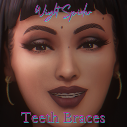 Teeths Braces 01 Adult - The Sims 4 Create a Sim - CurseForge