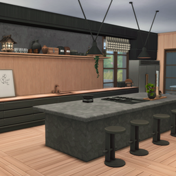 Modern Japanese Kitchen - The Sims 4 Rooms / Lots - CurseForge