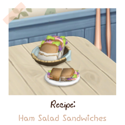 Sándwich de ensalada de jamón de Littlbowbub Traducido al español by ...