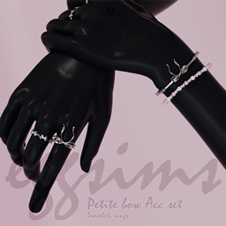 Petite bow Acc set - The Sims 4 Create a Sim - CurseForge