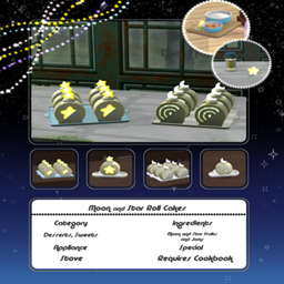 Moon and Star Roll Cakes Recipe By SwapmeetSimming | Chinese ...