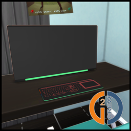 RGB_Computer Master Pad by G2D Crew - The Sims 4 Build / Buy - CurseForge