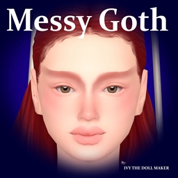 Soft & Faded Goth Eyebrow – Subtle Smoked Wing CC - The Sims 4 Create a ...