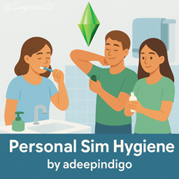 Personal SIm Hygiene by ADeepIndigo - Tradução PTBR - The Sims 4 ...