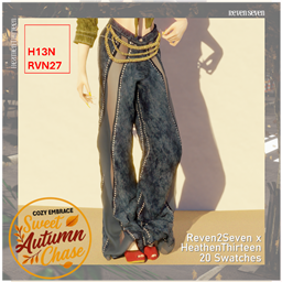 Chain Belt Stylish Sheer Front Baggy Pants - Gallery - The Sims 4 ...