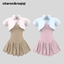 [charon&roqiqi]Rose Puff Sleeve Dress - The Sims 4 Create a Sim ...