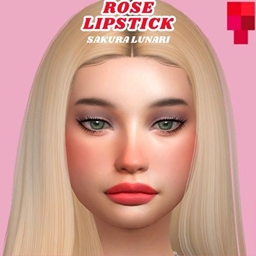 Rose Lipstick - Files - The Sims 4 Create a Sim - CurseForge
