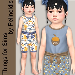 Toddler Fall Playsuit - The Sims 4 Create a Sim - CurseForge