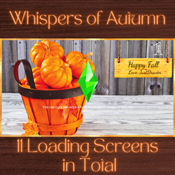 🍂Whispers of Fall - Loading Screens🍂 - The Sims 4 Mods - CurseForge