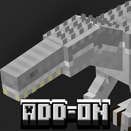 Leucistic Baryonyx Add-on - Minecraft Bedrock Addons - CurseForge