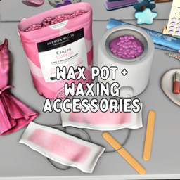 Wax pot + Waxing Accesories - The Sims 4 Build / Buy - CurseForge