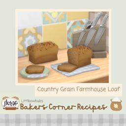 littlbowbub Country Grain Farmhouse Loaf ~ Bread Recipe / translation ...