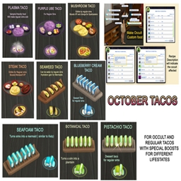 OCTOBER OCCULT TACOS Recipe By icemunmun | Chinese Translation - The ...