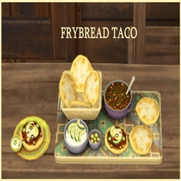 Frybread Taco Recipe By icemunmun | Chinese Translation - The Sims 4 ...