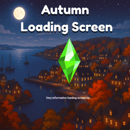 Autumn River Scene Loading Screen - SimmerKate - #3 Autumn Loading ...