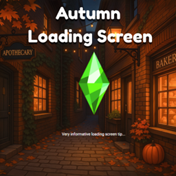 Cosy Fall Alleyway Loading Screen - The Sims 4 Mods - CurseForge