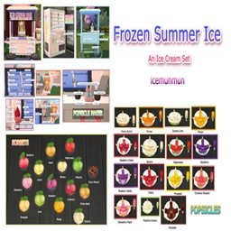 FROZEN SUMMER ICE - ICE CREAM SET By icemunmun | Chinese Translation ...