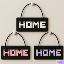 DECORATIVE SIGN HOME - Gallery - The Sims 4 Build / Buy - CurseForge