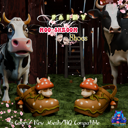 Moo-Shroom Shoes - Files - The Sims 4 Create a Sim - CurseForge