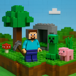 Lego (!V1!) - Minecraft Bedrock Addons - CurseForge